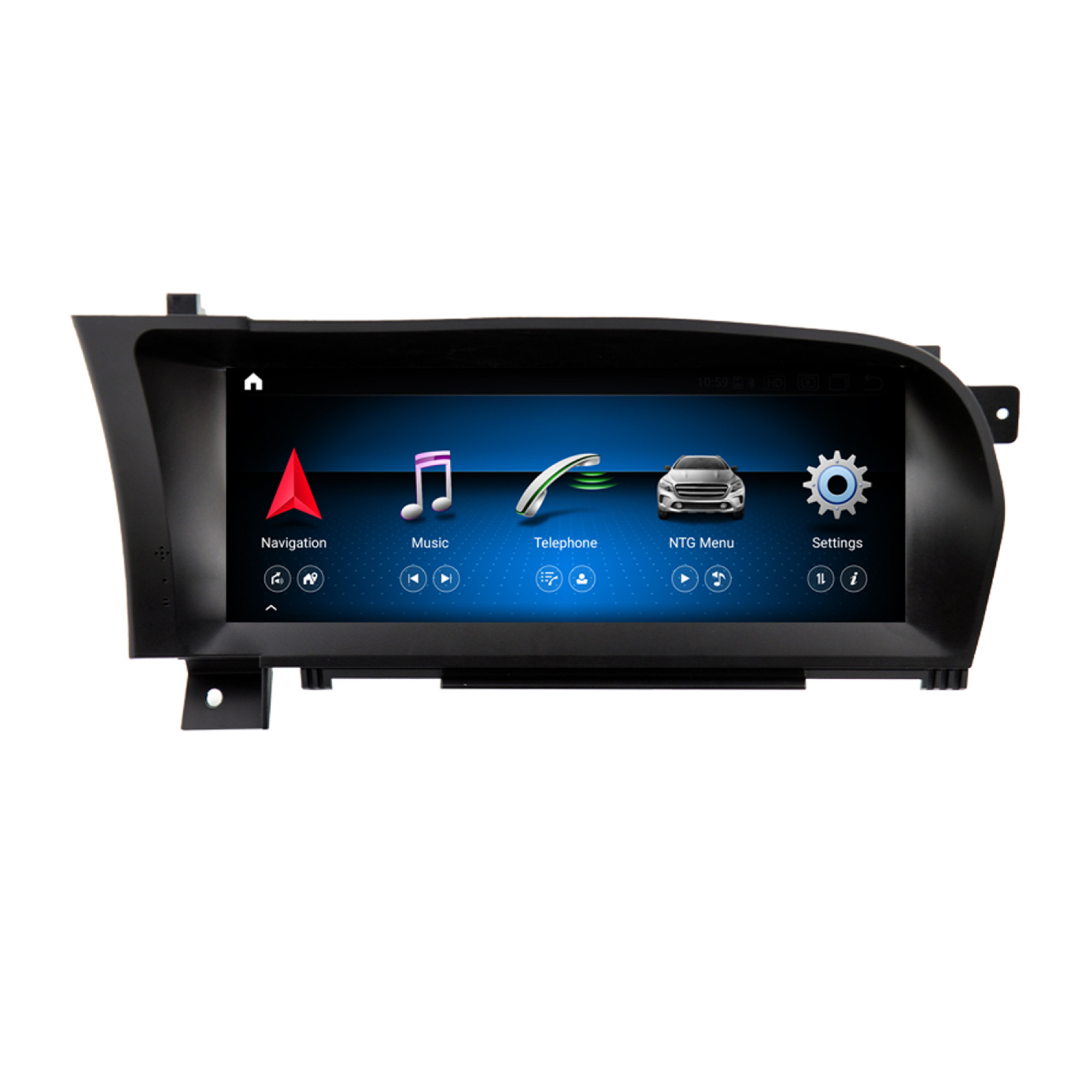 Мултимедия за MERCEDES BENZ S CLASS W221 2006-2009 NTG 3.0 - ALFATECHNICS
